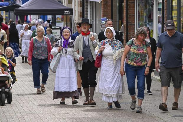 Pictures: Crowds flock to town in celebration of beloved Victorian novelist
