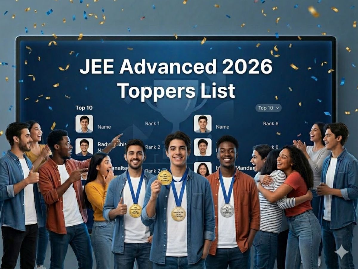 JEE Advanced 2026 toppers list (out): Shubham Kumar tops exam, scores ...