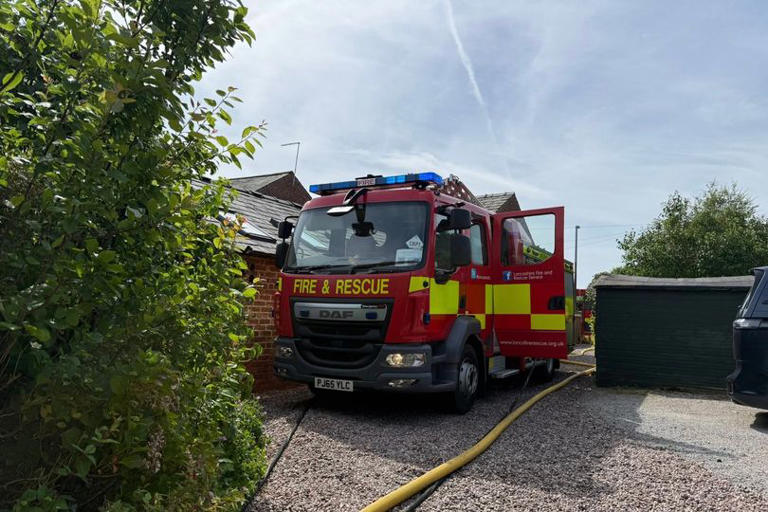 Sheds destroyed and trees damaged as fire rips through Wesham site