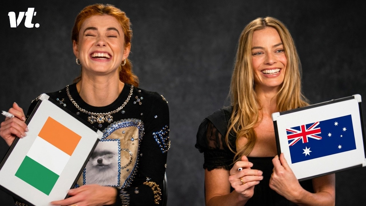 Margot Robbie & Alison Oliver take on culture clash 🇦🇺🇮🇪