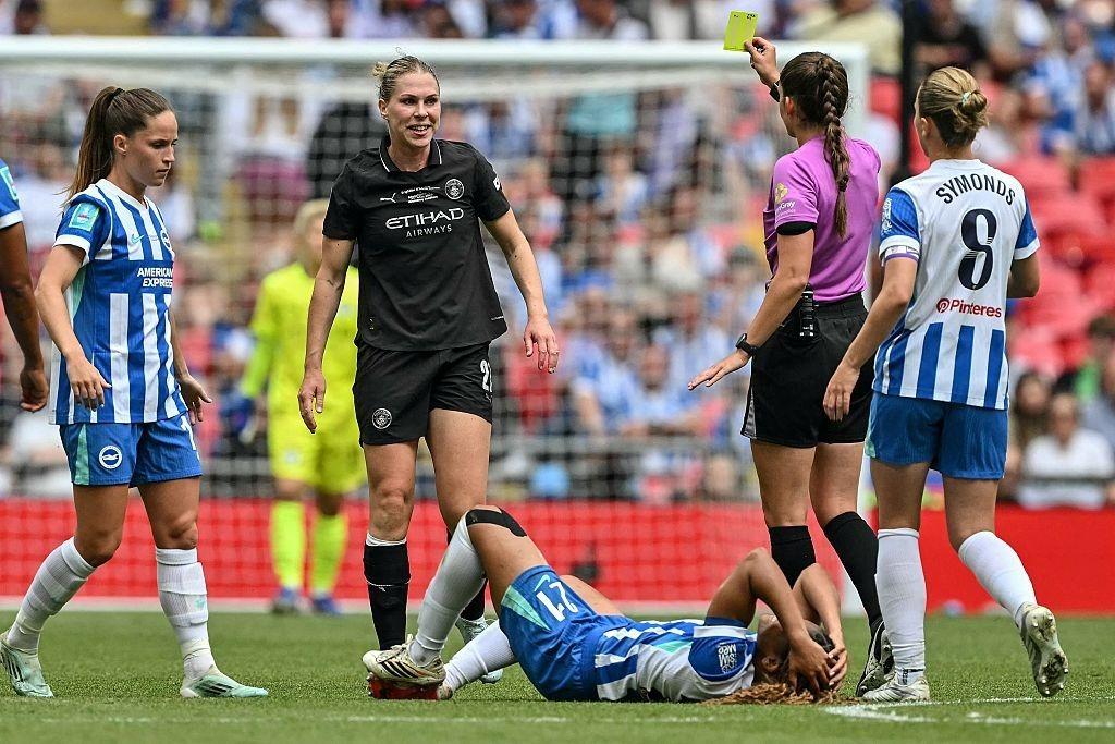 In pictures: Brighton take on Manchester City in the Women's FA Cup ...