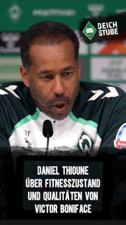 Zu viel Gewicht? Werder-Coach Thioune nimmt Boniface in die Pflicht ...