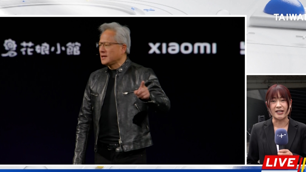 Nvidia's Jensen Huang makes AI PC push at GTC Taipei
