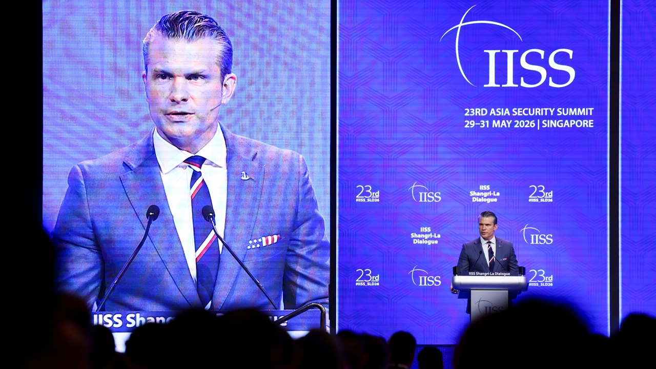 Hegseth avoids mentioning Taiwan at Shangri-La Dialogue