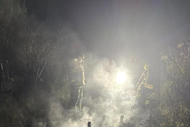 Nature reserve fire 'accidentally' caused by campfire or BBQ