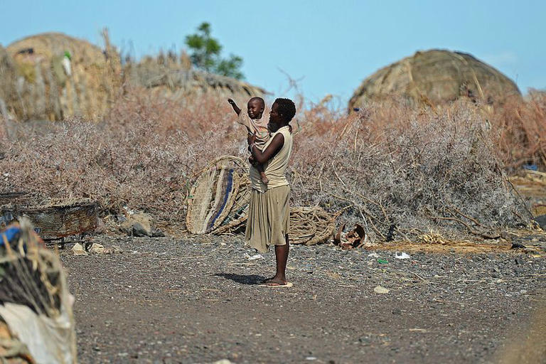 World's largest permanent desert lake with tragic myth as water ...