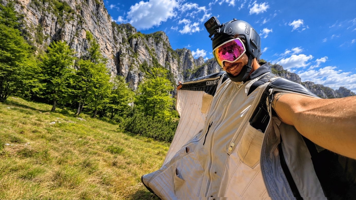 No one had ever survived a jump from this cliff - until now