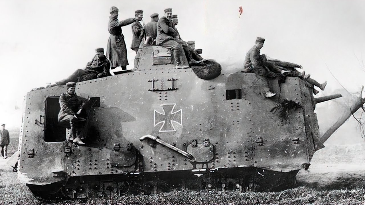 6-Machine Guns and a British Canon!? Germany's First Panzer Tank