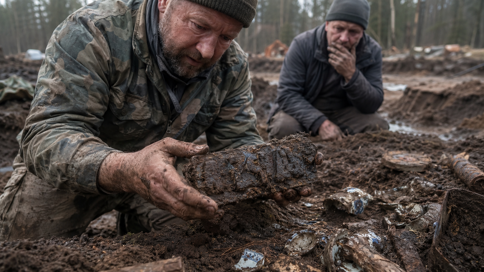 SS training camp in Poland reveals hidden barracks signs