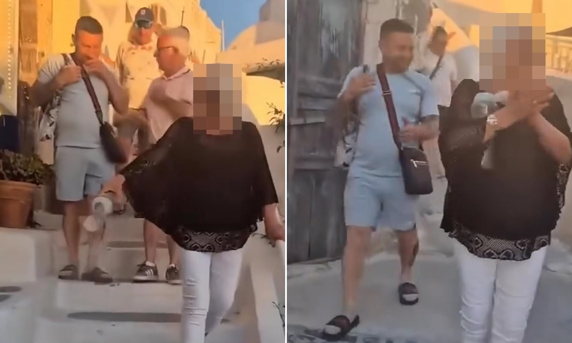 British woman sparks fury in Santorini by emptying ashes of a loved one ...