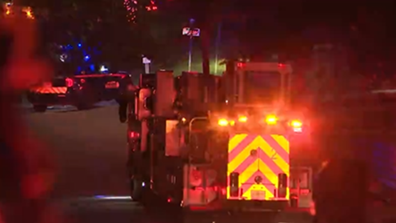 Crews battle house fire in southwest Atlanta