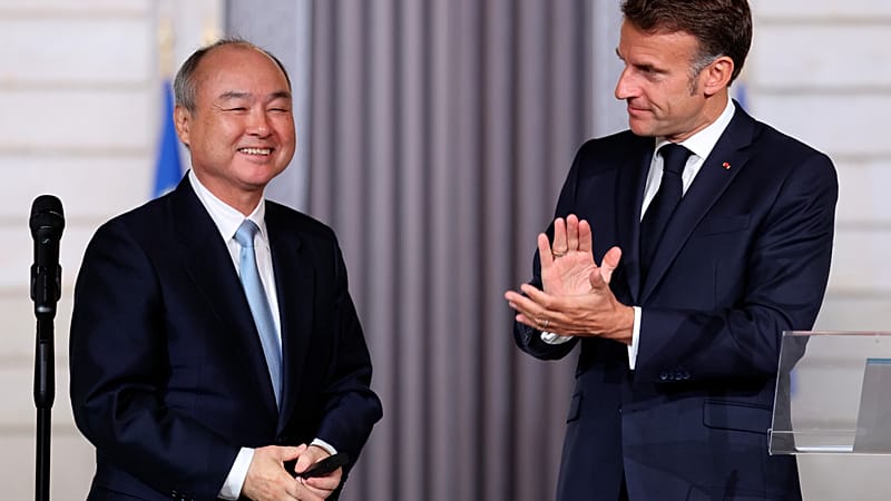 SoftBank invierte 75.000 M€ en centros de datos de IA en Francia, crea ...