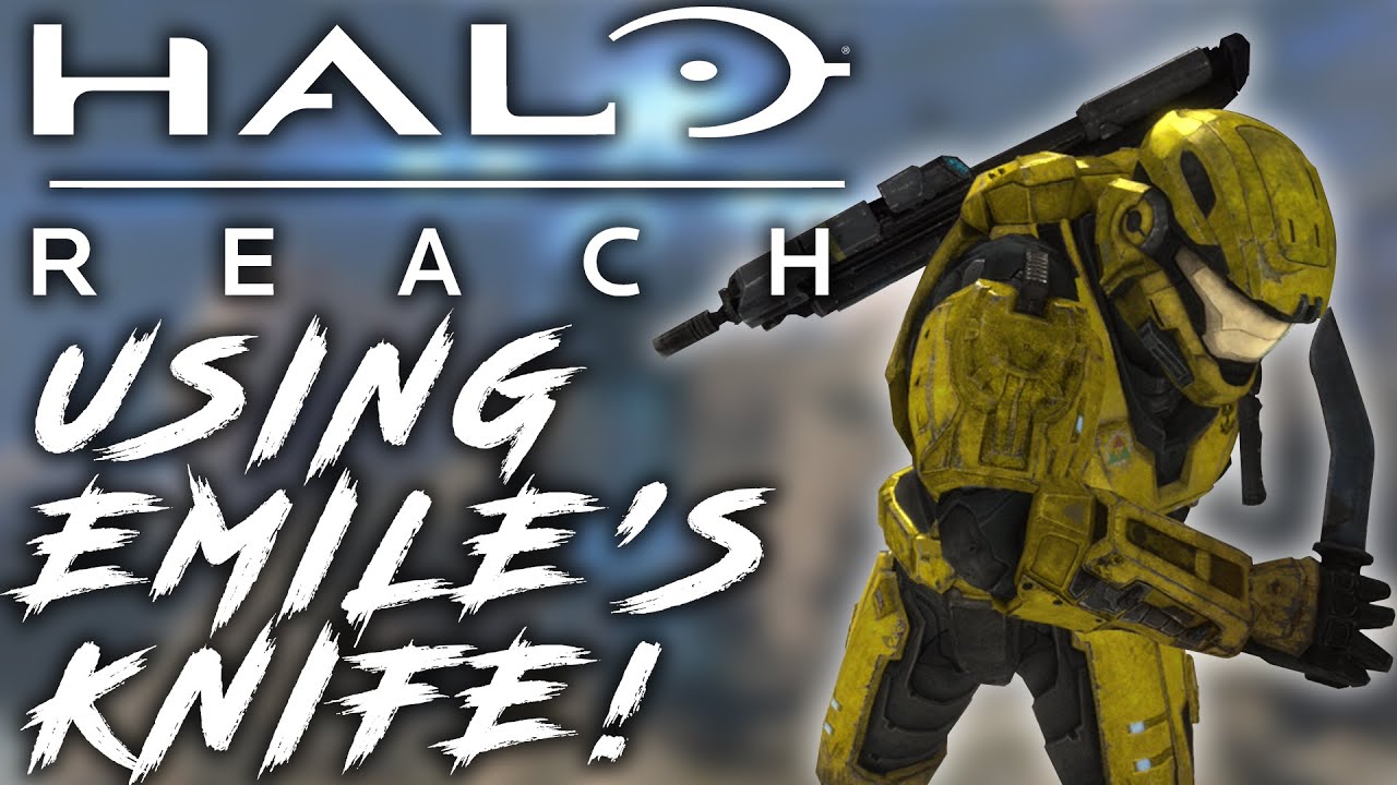 Halo Reach using Emile’s knife mod