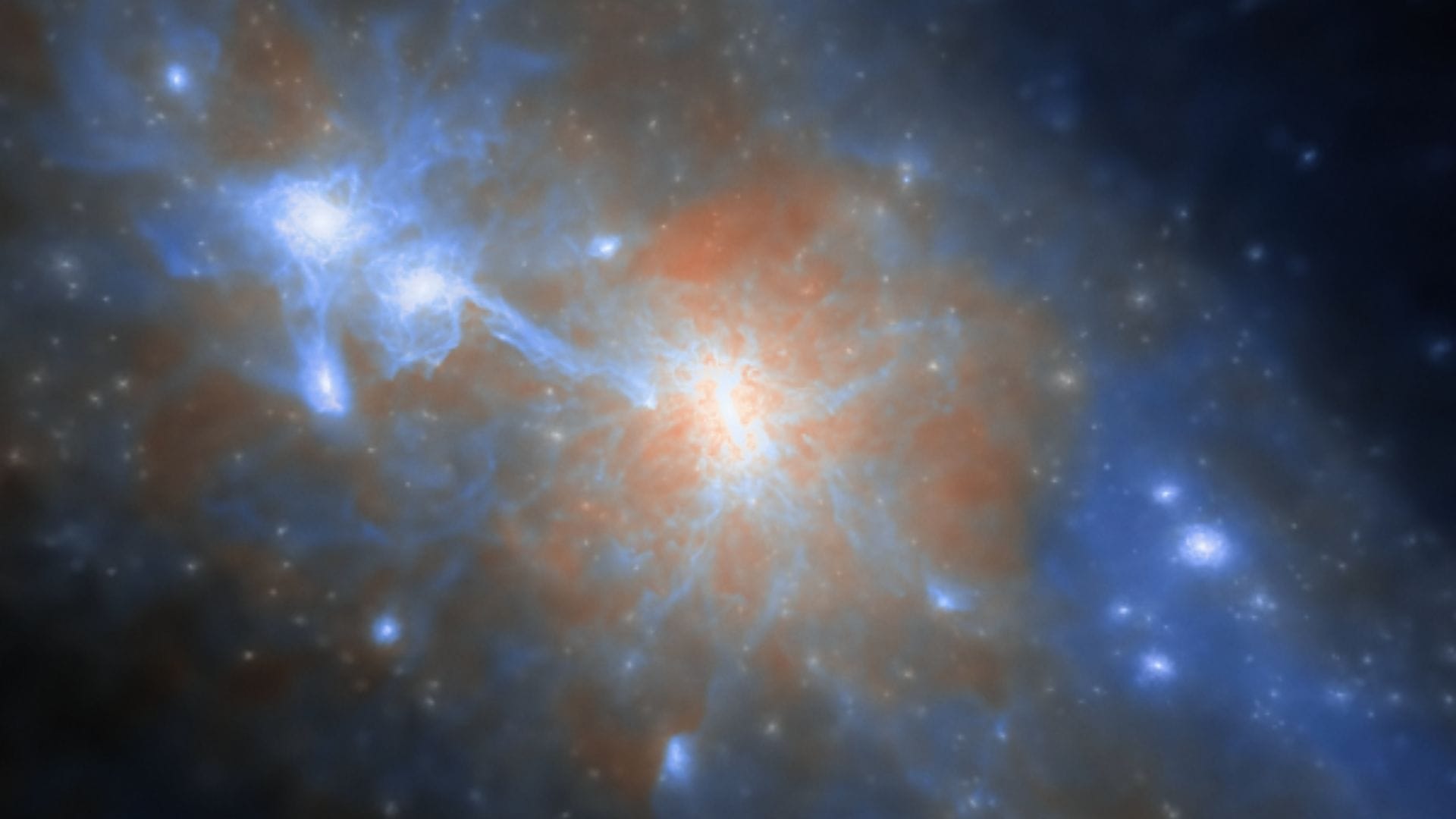 Ancient collision obliterated Milky Way’s starry disk