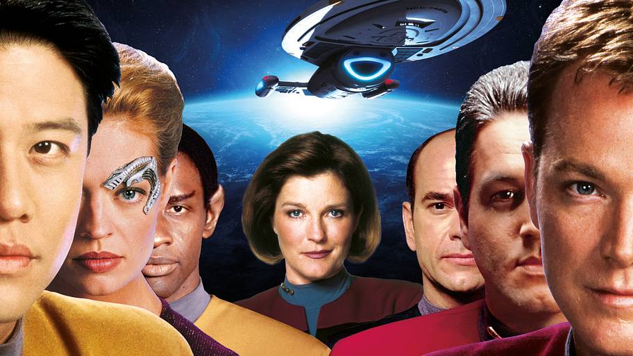 Watch Star Trek's Delta Flyer take flight in Voyager: Across the ...