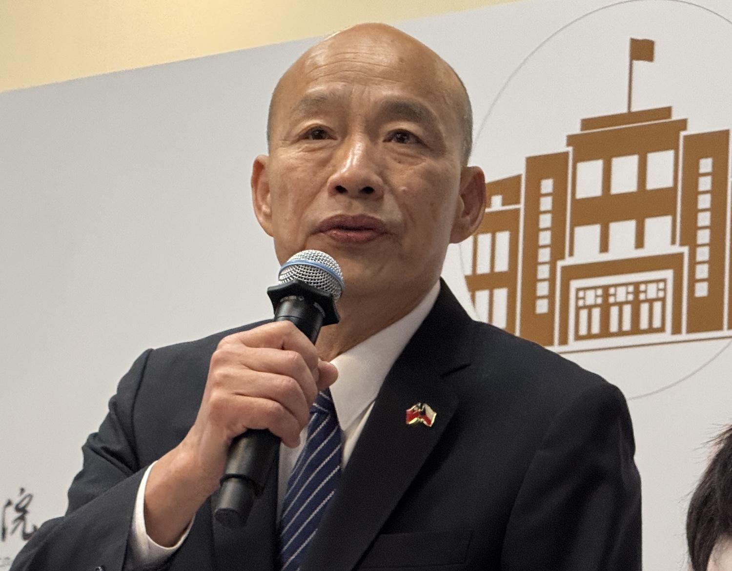 訪英時拒與IPAC見面 韓國瑜否認：所有行程照表操課、沒有一個漏掉