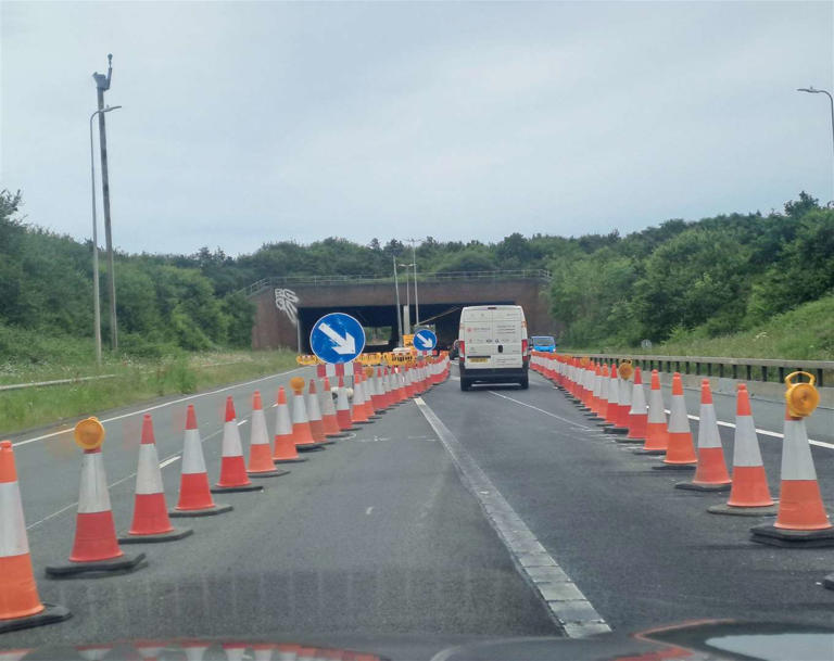 Weeks of overnight closures on A299 Thanet Way delayed as heavy rain ...