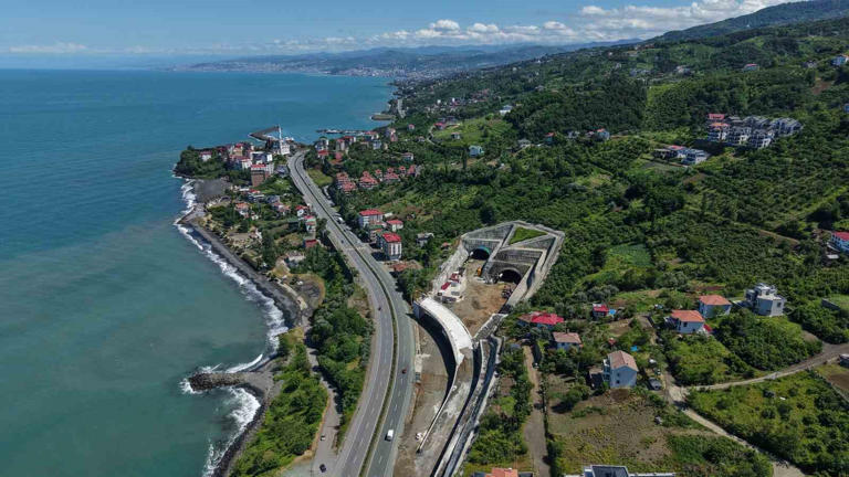 Trabzon’un 30 yıllık hayali olan Güney Çevre Yolu Projesi’nde ...