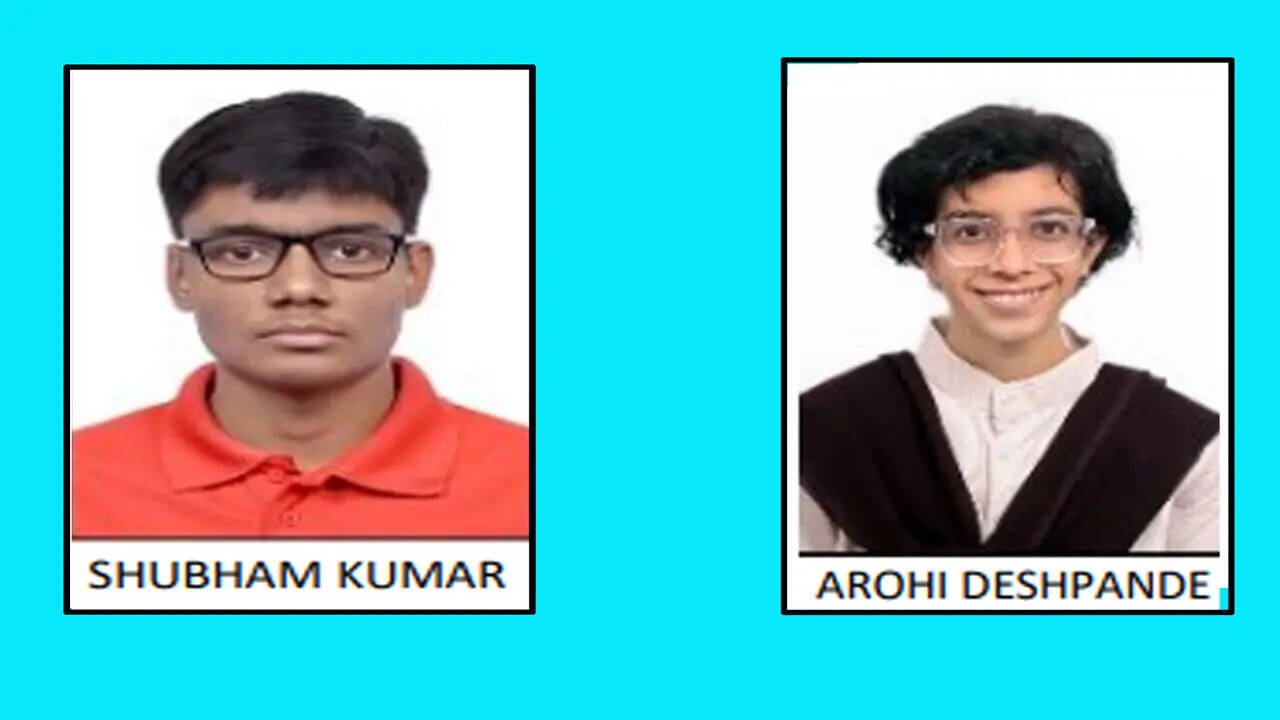JEE Advanced toppers list 2026: Shubham Kumar secures AIR 1 with 330 ...