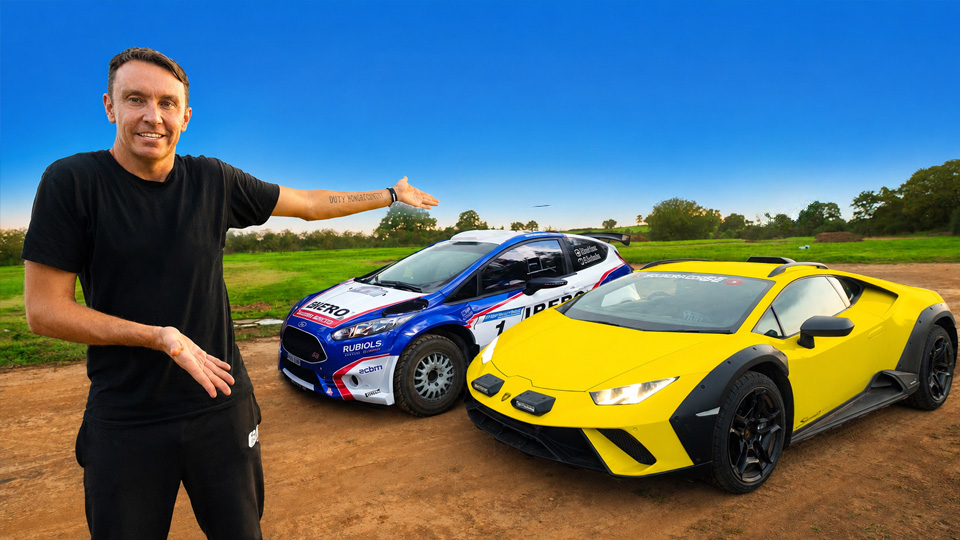 Lamborghini Sterrato vs rally car