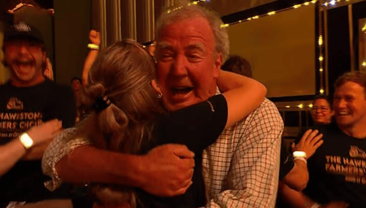 Jeremy Clarkson parties till 4.30am at London pub as choir wins BGT