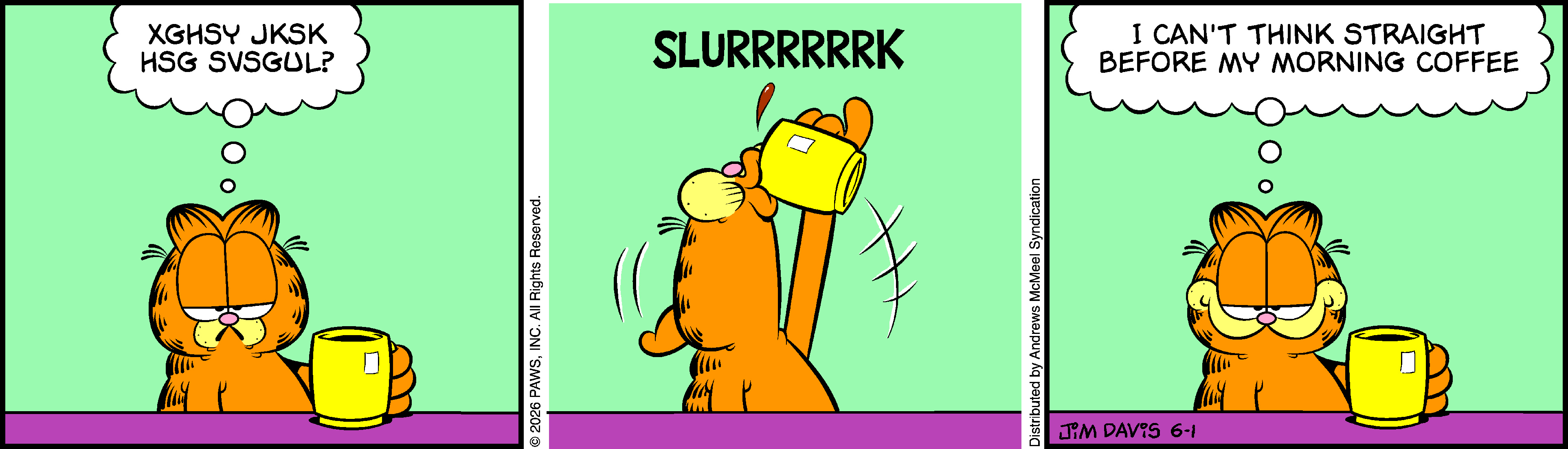 Garfield by Jim Davis