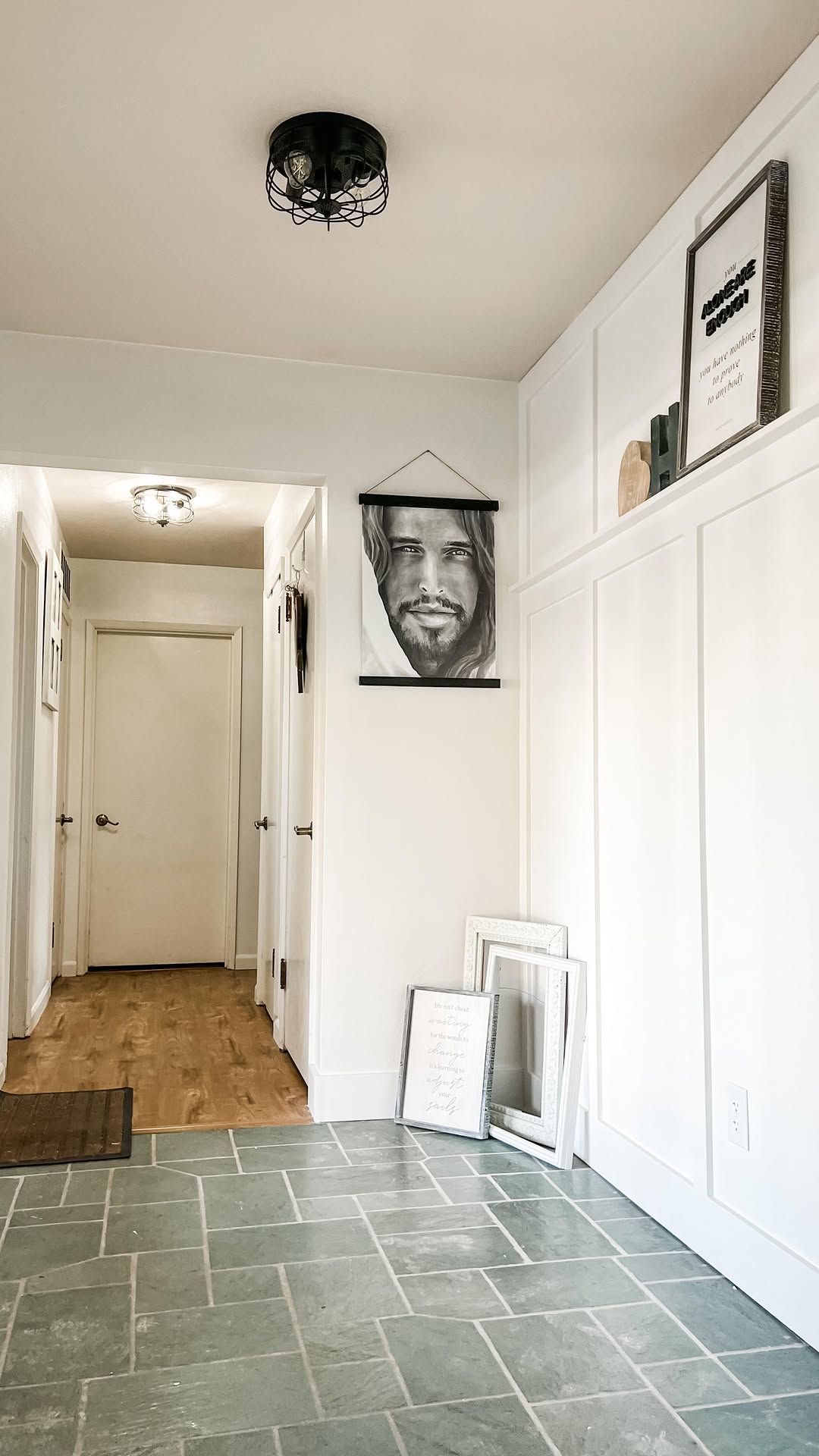 DIY home renovation farmhouse style room update