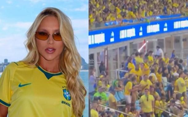 Veja o momento em que Virgínia é xingada no Maracanã durante amistoso ...