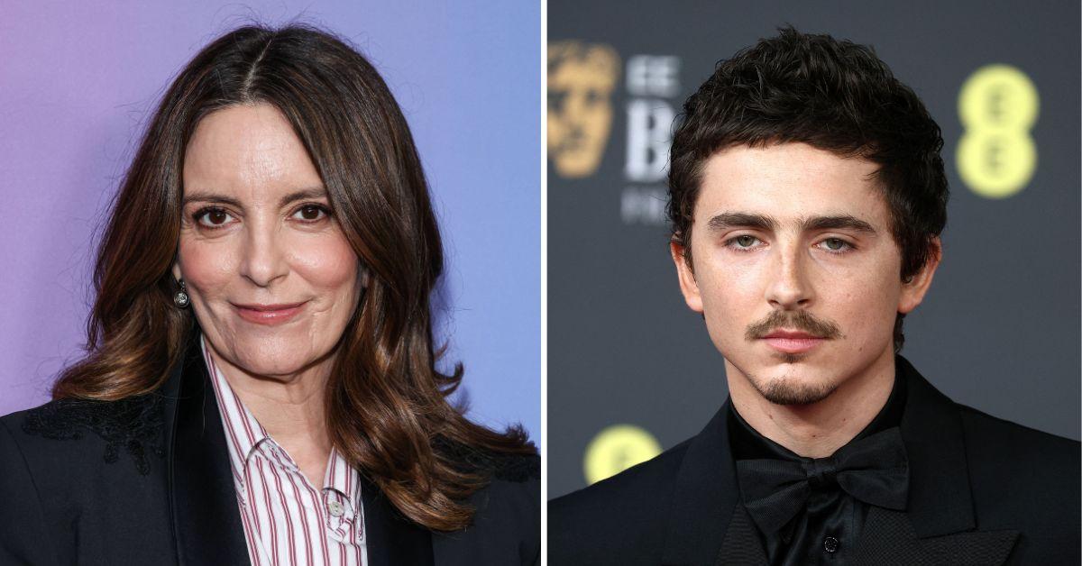 Tina Fey clears the air on Timothée Chalamet's viral manspreading incident