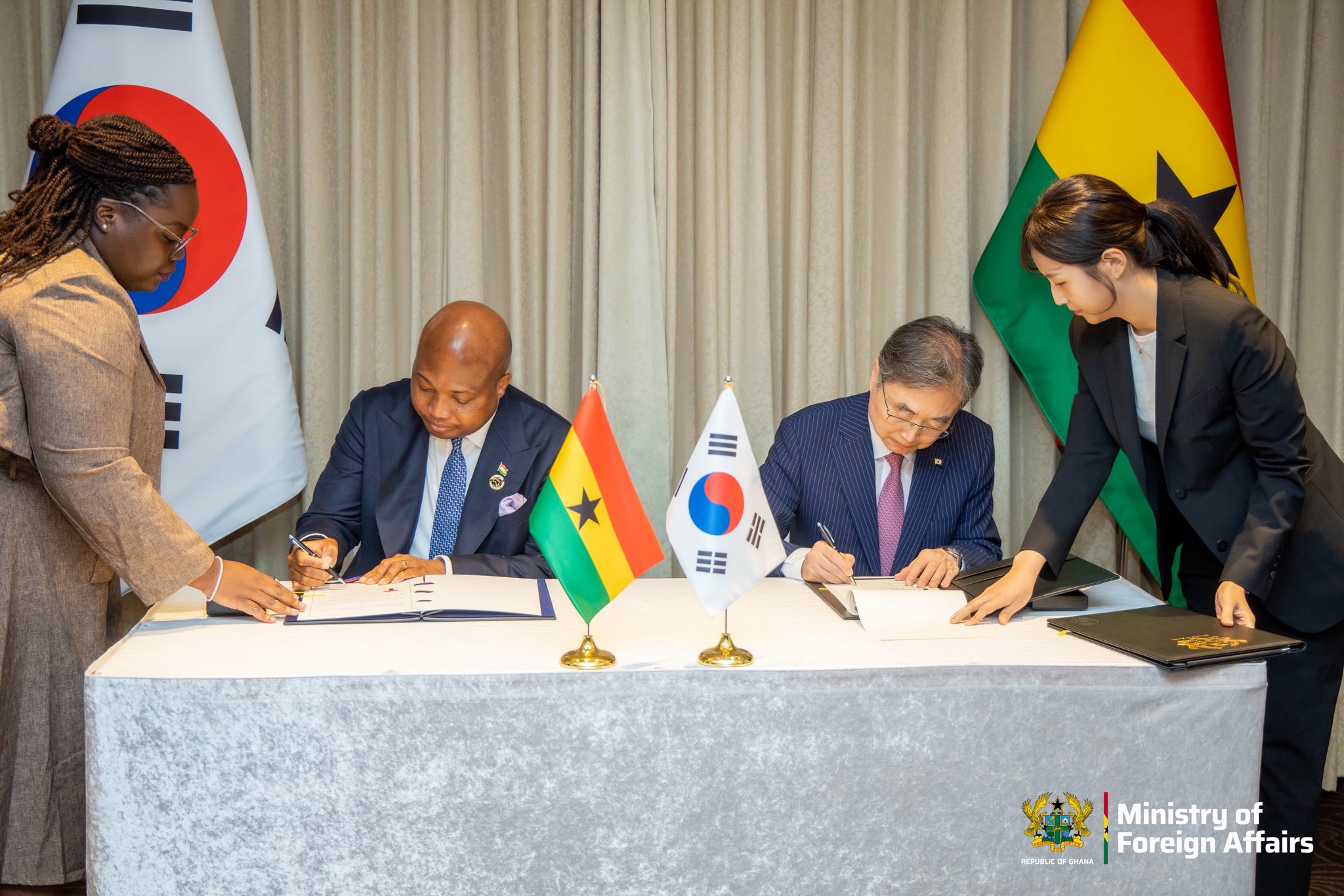 Ghana and South Korea sign first visa waiver agreement in nearly 50 ...