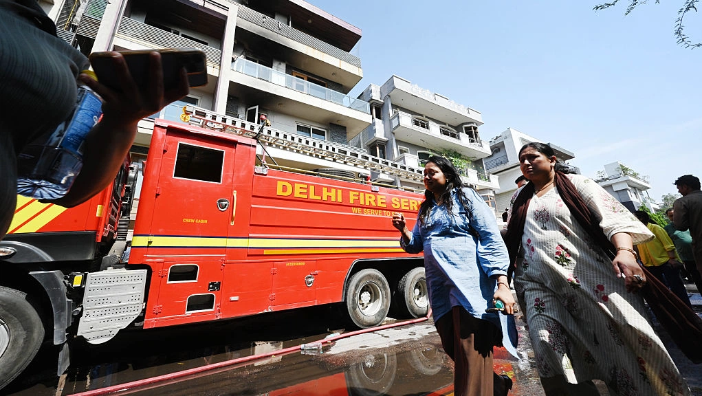 Fire at Delhi's SPA administrative block brought under control