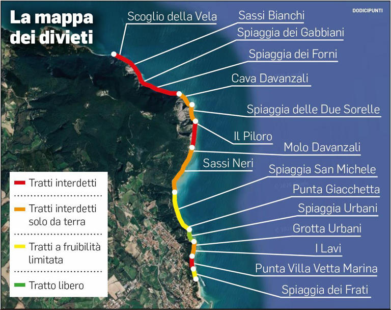 Sirolo, maxi-ordinanza con tutte le spiagge off limits: il ...