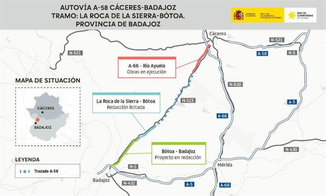La redacción del proyecto del nuevo tramo de la A-58 entre La Roca de ...