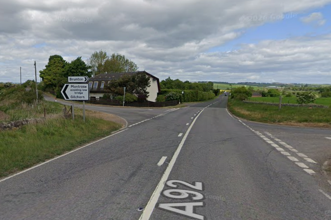 Witness appeal after A92 crash leaves motorcyclist in critical condition