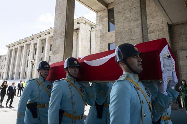 Eski milletvekili Yusuf Fevzi Arıcı için TBMM'de cenaze töreni düzenlendi