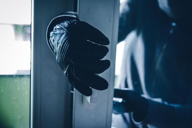 Masked men armed with crowbar threaten resident during break-in