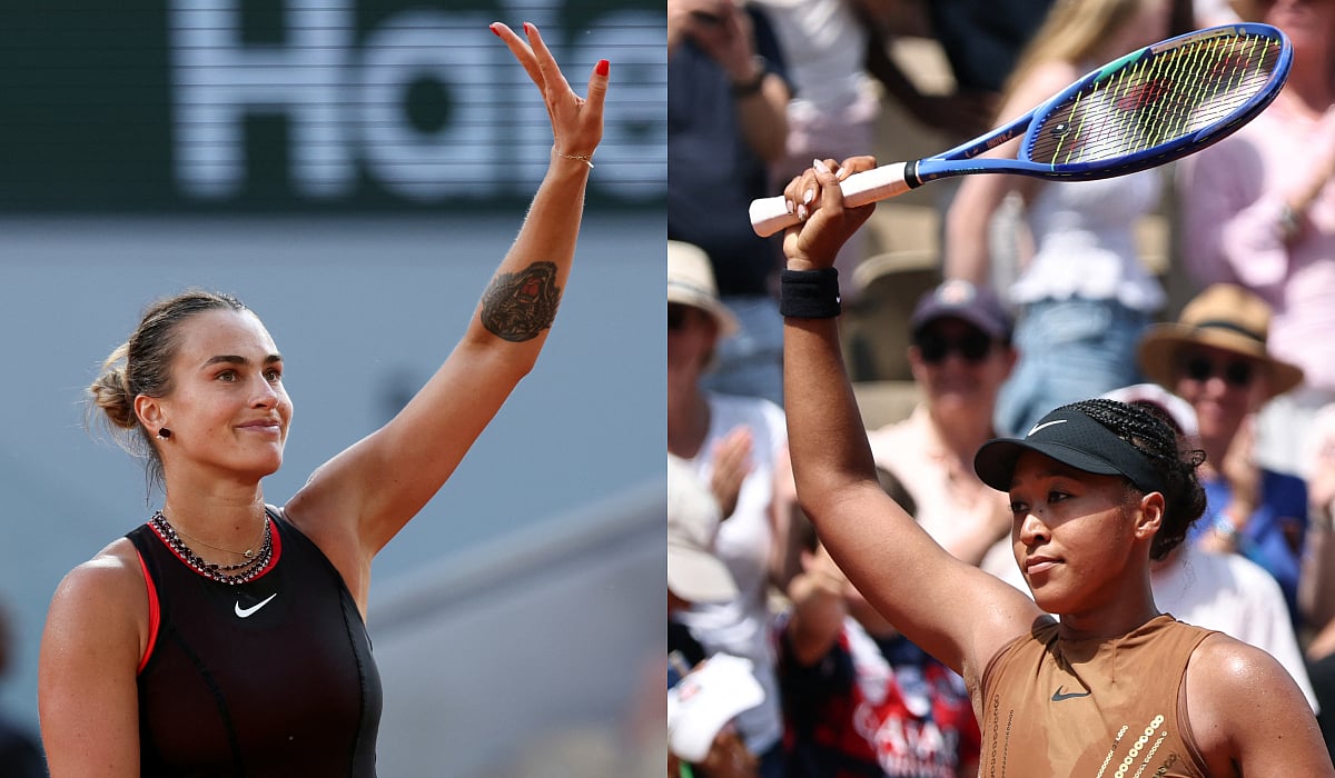 Aryna Sabalenka, Naomi Osaka clash in blockbuster French Open tie