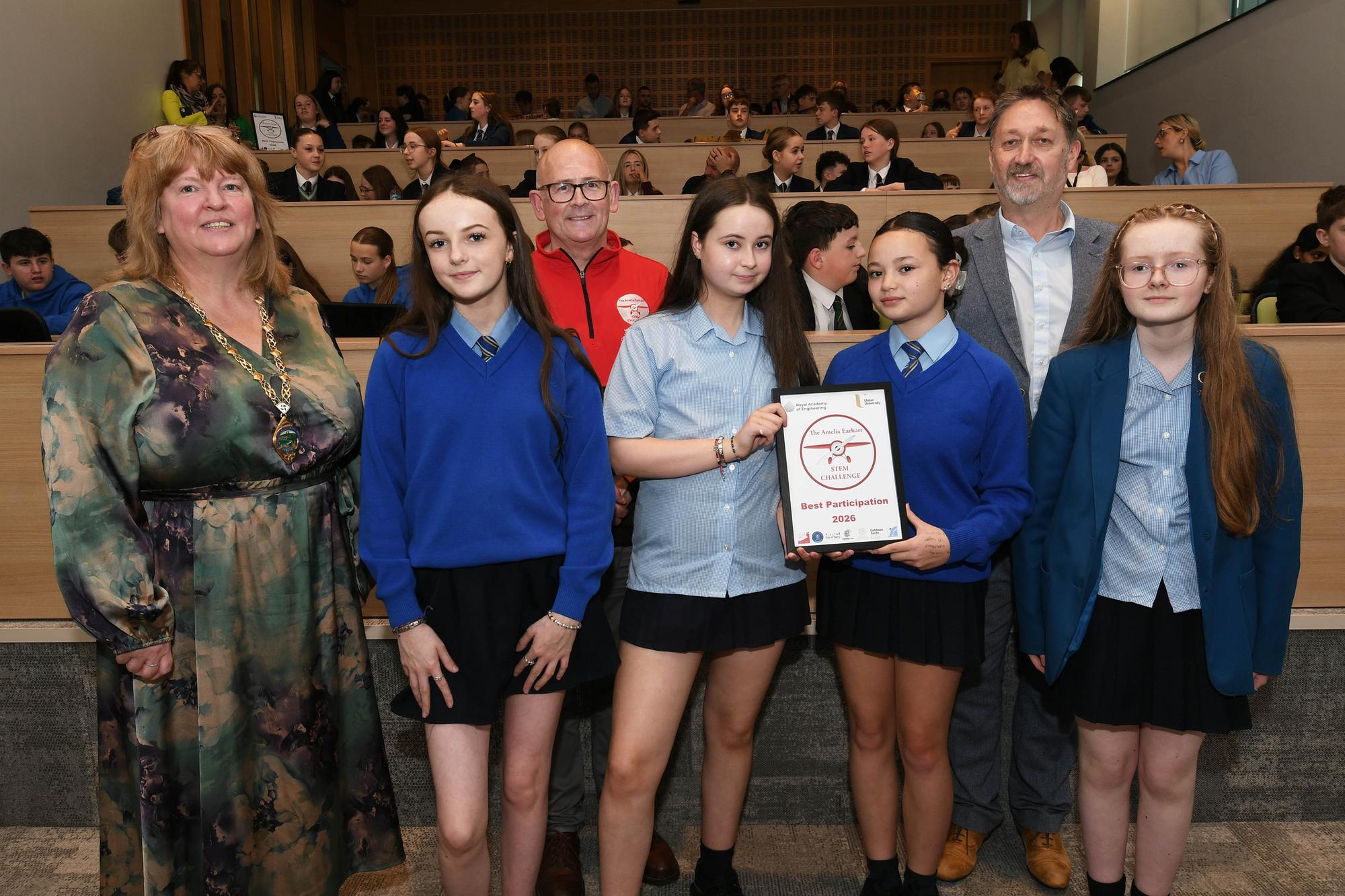 In pictures: Derry students take on Amelia Earhart STEM challenge