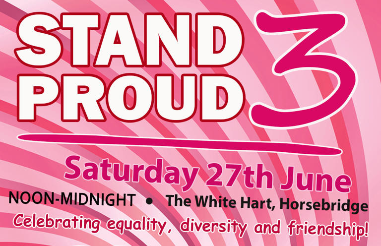 Excitement builds for Hailsham's Stand Proud event
