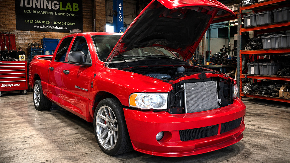 This abandoned SRT10 gets Dodge Demon power
