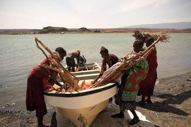 World's largest permanent desert lake with tragic myth as water ...