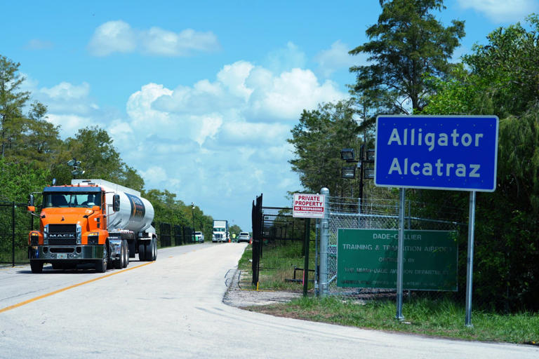 Trump celebrates release of Cuban man from Alligator Alcatraz