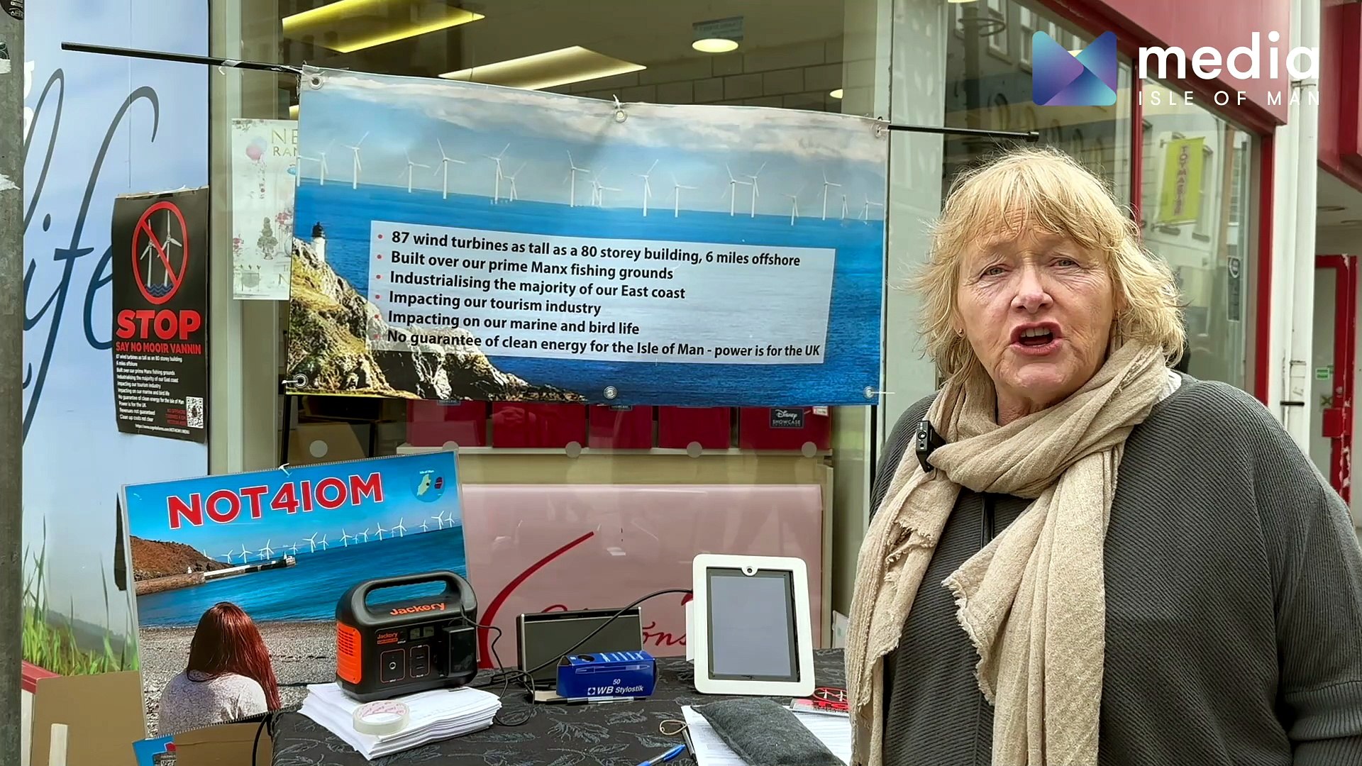 Georgina O'Sullivan discusses Orsteds offshore wind farm