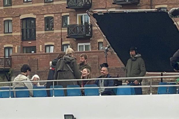 Watch – TV stars film scene on York river for new series of hit crime drama