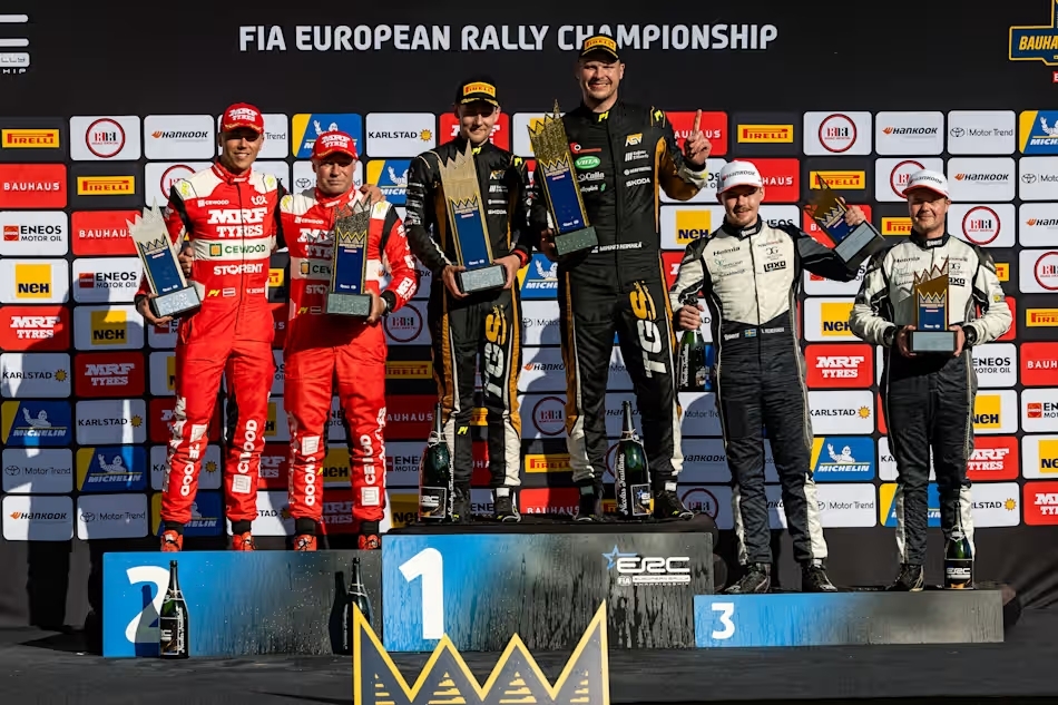 ERC: Mikko Heikkilä (Skoda) vince il Royal Rally Scandinavia tra i ...