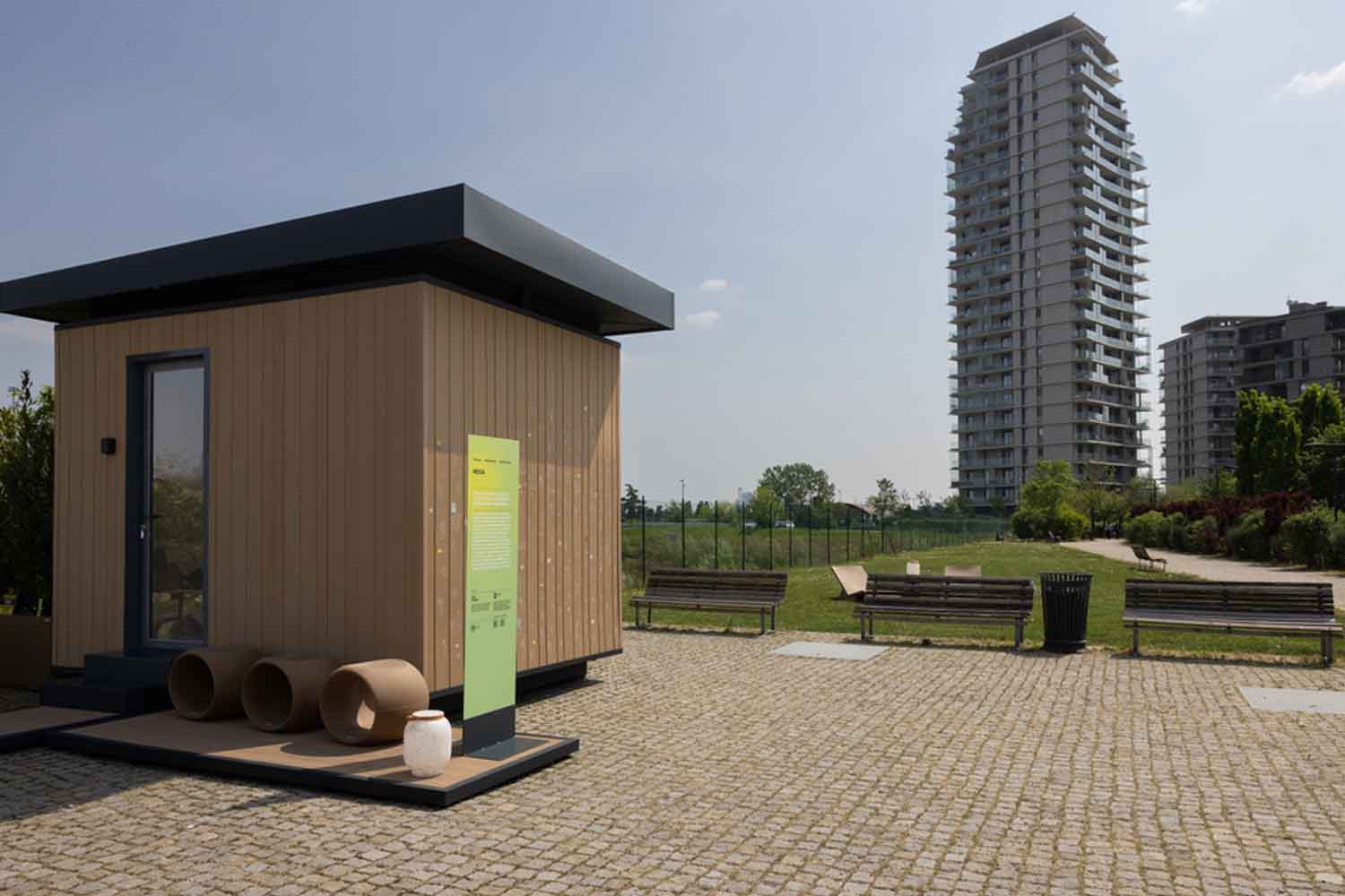 Hexa, la casa di riso che fa respirare Milano tra bioedilizia e ronzio ...