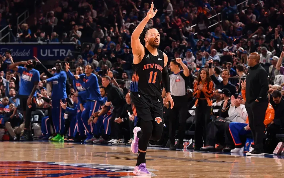 Brunson, father make Knicks Finals history together