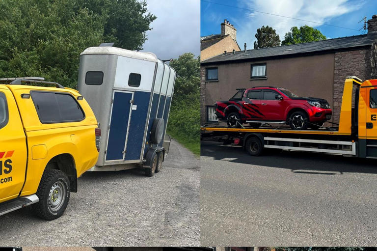 Police seize four stolen vehicles ahead of popular Appleby Horse Fair