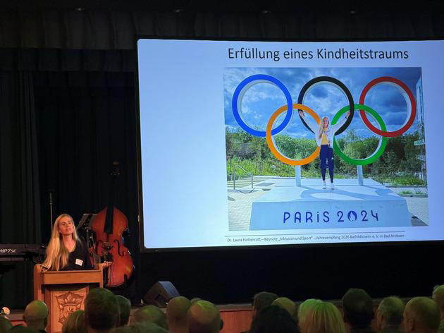 Jahresempfang des Bathilidsheims mit Olympiateilnehmerin Dr. Laura ...
