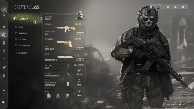 Modern Warfare 4 movement revealed and new create-a-class
